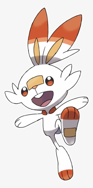 Bursting With Energy, Scorbunny, A Fire-type Rabbit - Pokémon Sword And ...