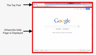 The Two Main Sections Of The Google Chrome Browser - Google PNG Image ...
