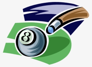 Vector Illustration Of Sport Of Billiards Pool Ball - Illustration PNG ...