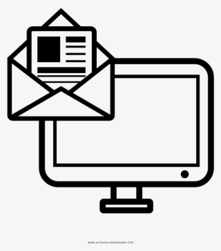 Download Email Coloring Page - Vetor Email | Transparent PNG Download ...