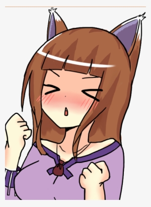 41385632 - >> - Spice And Wolf Awoo PNG Image | Transparent PNG Free ...