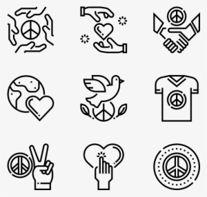 World Peace - Hand Drawn Icons Png PNG Image | Transparent PNG Free ...