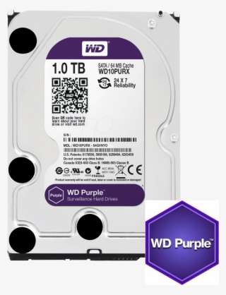 Wd Purple 1tb Hdd - Western Digital Purple PNG Image | Transparent PNG ...