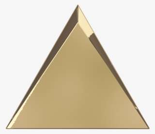 Gold - Metallic Gold Triangle PNG Image | Transparent PNG Free Download ...