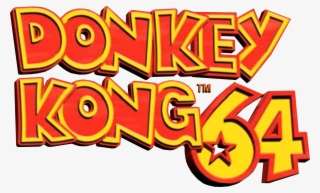 Donkey Kong 64 Logo PNG Image | Transparent PNG Free Download on SeekPNG
