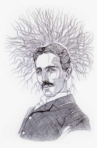 After Many Iterations He Sits Down To Sketch His Portrait - Luke Dixon ...