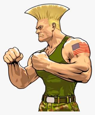 Guile - Street Fighter Guile Sprites PNG Image | Transparent PNG Free ...