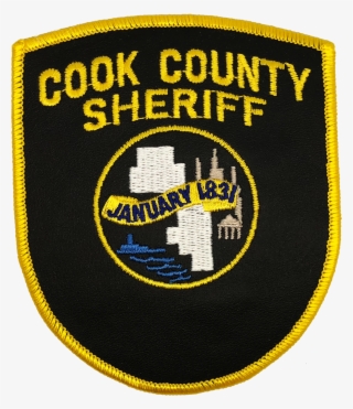 Cook County Sheriff Shoulder Patch - Cook County Sheriff's Office PNG ...