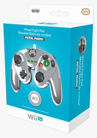 Wired Fight Pad Metal Mario - Pdp Fight Pad Metal Mario Controller For ...