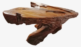 Camphor Wood Tree Trunk Table - Bench PNG Image | Transparent PNG Free ...