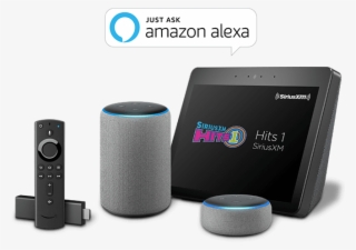 Stream Siriusxm On Devices With Amazon Alexa - Computer Speaker PNG ...