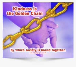 Kindness Is The Golden Chain - Hand In Hand PNG Image | Transparent PNG ...