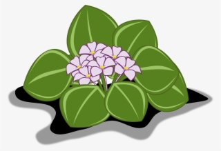 African Violets Border Clip Art - Purple Flower Border Png PNG Image ...