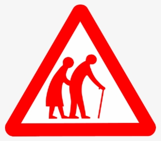 Old, Sign, Symbol, People, Person, Cartoon, Signs - Triangle Street ...