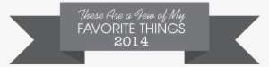 Few Of My Fave Things - Calligraphy PNG Image | Transparent PNG Free ...