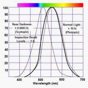 The Three Curves In The Figure Above Shows The Normalized - Human Light ...
