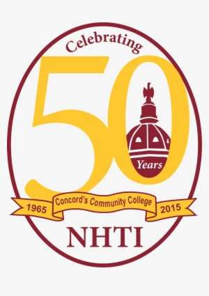 Nhti 50th Anniversary Logo - Nhti, Concord's Community College PNG ...