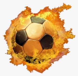 Hotball Fire Fireball Ball Circle Neon Light Lights - Football Ball On ...