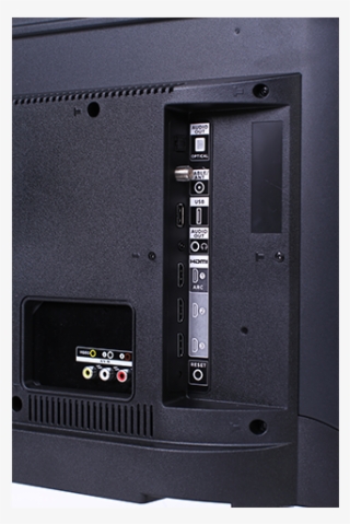 Tcl 32” Class 3 Series Hd Led Roku Smart Tv Ports View - Back Of Tcl ...