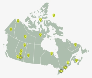 Sample Projects - Canada Official Language Map PNG Image | Transparent ...