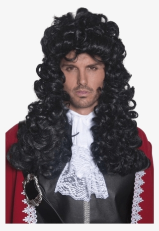 Adult Captain Hook Wig - Pirate Wig PNG Image | Transparent PNG Free ...