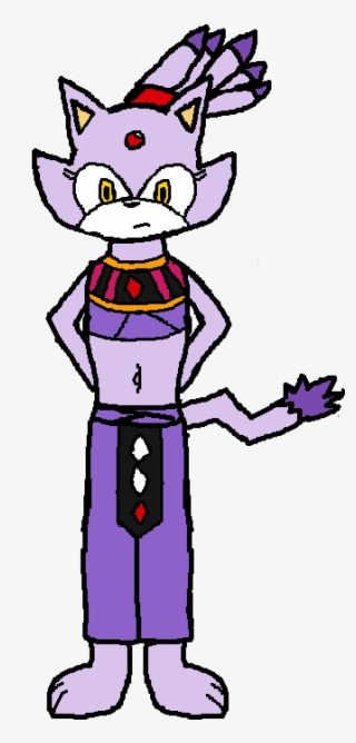 Blaze The Goddess Of Destruction - Cartoon PNG Image | Transparent PNG ...