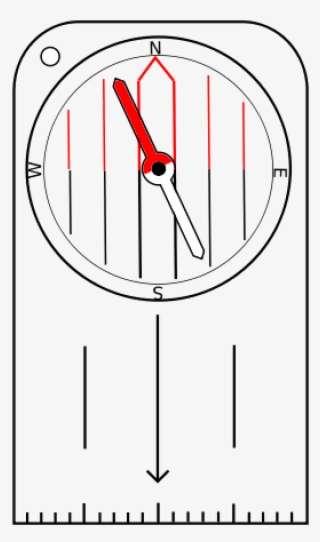 Revolving Housing And Compass Orientation - Wall Clock PNG Image ...
