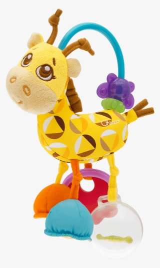 Giraffe Tactile Rattle - Chicco Rattle Giraffe PNG Image | Transparent ...