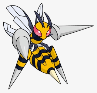 #beedrill #megaevolution From The Official Artwork - Pokemon Mega ...
