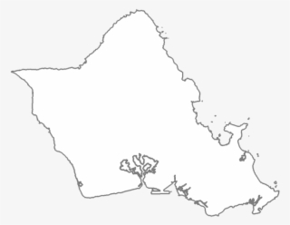 Honolulu Island Outline