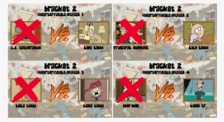 Tlh Tournament Bracket 2 Quarterfinal Matches - Graphic Design PNG ...