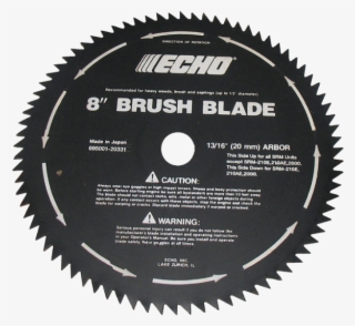 Echo Brush Cutter Blades - Lame 80 Dents Pour Debroussailleuse PNG ...