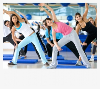 Group Exercise Class At The Y - Showing Different Activities Of A ...