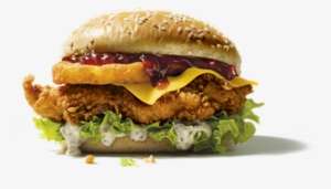The Kfc Christmas Burger - Kfc Christmas Burger PNG Image | Transparent ...