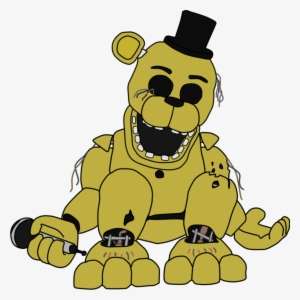 Golden Freddy Drawing At Getdrawings - Golden Freddy Head Drawing PNG ...