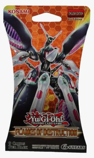 Yu Gi Oh Tcg Flames Of Destruction Booster Pack PNG Image | Transparent PNG Free Download on SeekPNG