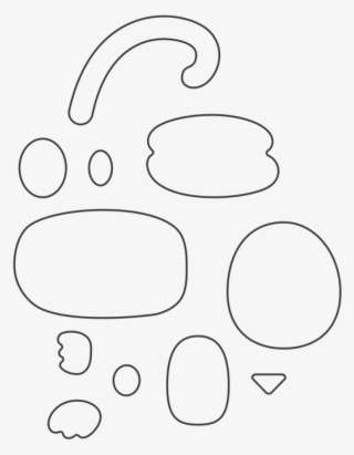 Funny Monkey Die Outline - Line Art PNG Image | Transparent PNG Free ...