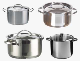 Cooking Pan Png Image - Stainless Steel Cookware Png PNG Image ...