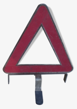 Former Triangle Of Vintage Metal Signs - Traffic Sign PNG Image ...