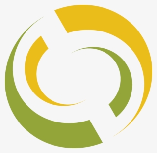 Green Yellow Round Stripes Abstract Logo - Circle PNG Image ...