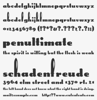 Rabbit Ears Font Preview - Font Samples PNG Image | Transparent PNG ...