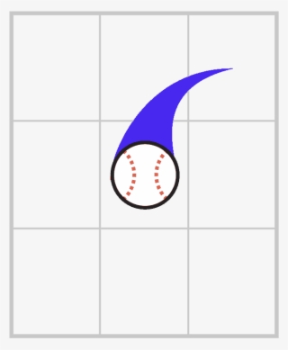 Fastball Little To No Movement On The Pitch PNG Image | Transparent PNG ...