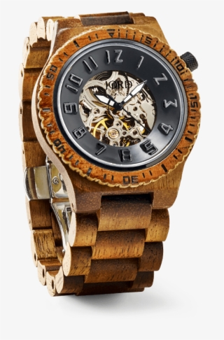 Skeleton Face Wooden Watch - Jord Watches Dover PNG Image | Transparent ...