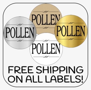 Pollen Labels For Sale At Lappe's Bee Supply - Label PNG Image ...