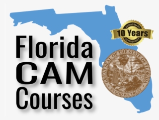 Cam License Florida Logo Florida Cam Courses With Blue - Coin PNG Image ...