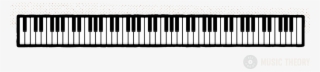 Piano Keys 88 Layout PNG Image | Transparent PNG Free Download on SeekPNG