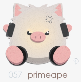 Primeape - Primeape So Angry That It Dies PNG Image | Transparent PNG ...