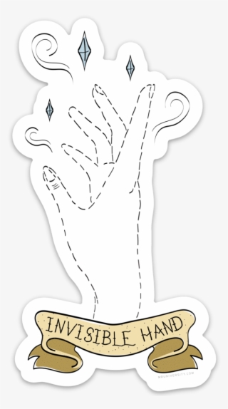 Invisible Hand Sticker - Illustration PNG Image | Transparent PNG Free ...