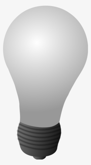 White Light Bulb Png Image - Off Light Bulb Transparent Background PNG ...