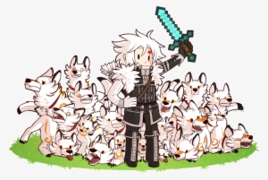 Wolf Clipart Party - Minecraft Wolf Army PNG Image | Transparent PNG ...